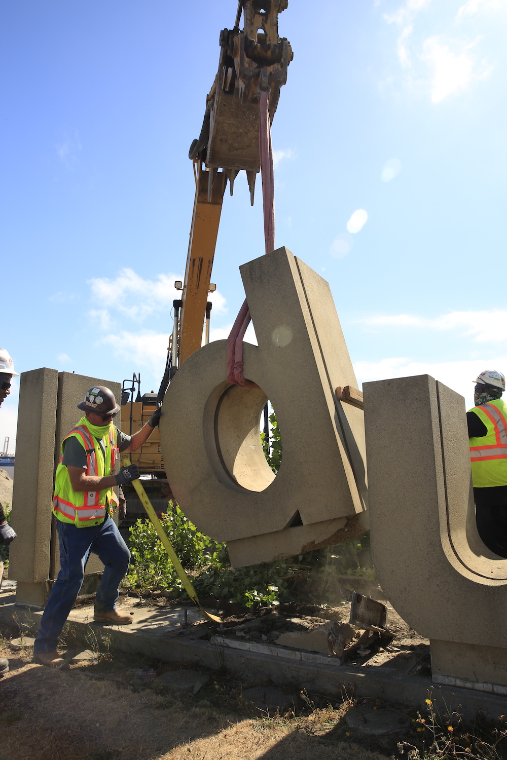 Iconic Bayview sign comes down for vital community center: Here's its ...