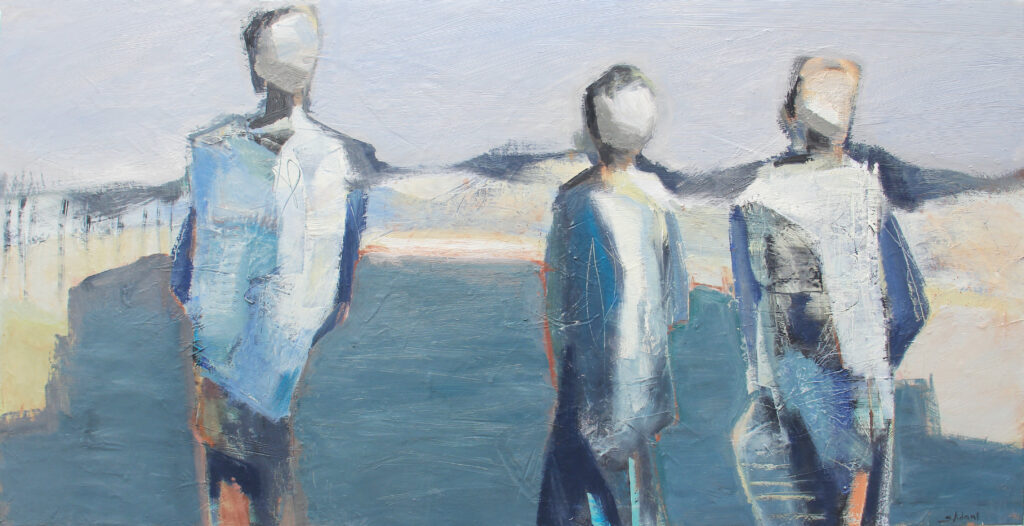 Ideas can manifest as presences in Susan Adamé's light-filled paintings ...