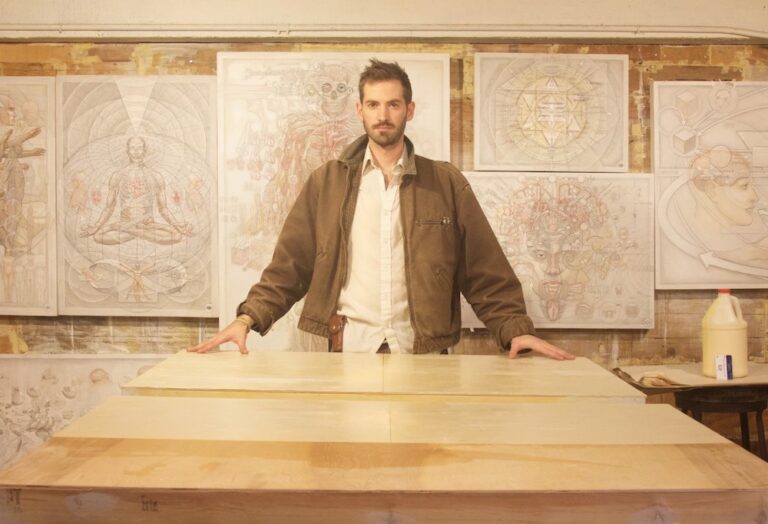 Intricate illustrator Casey Cripe's is a *very* open studio - 48 hills