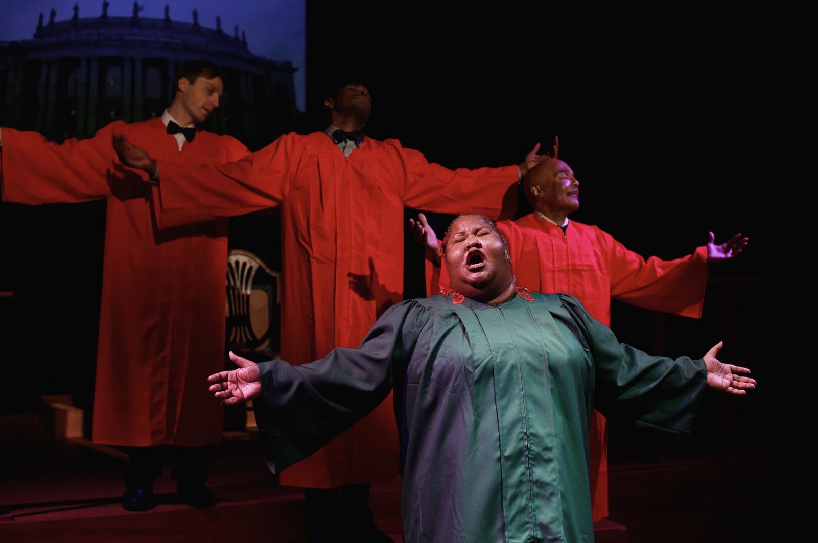 Jeannine Anderson soars above white noise in 'Halie! The Mahalia ...