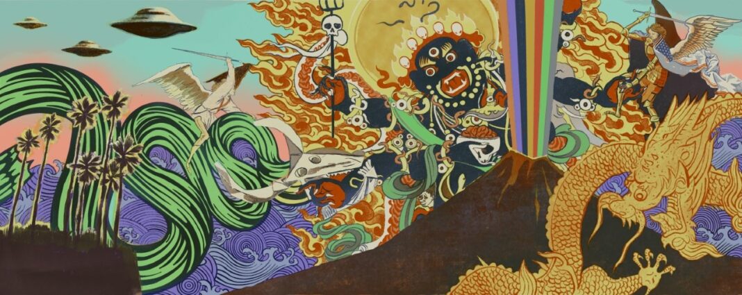 Colored mud and ancient magic: artist Anthony Riggs' dualities of paint ...