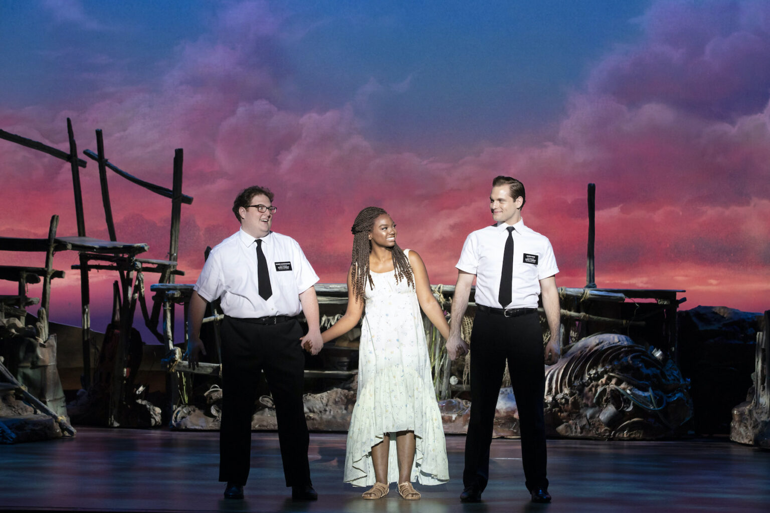 Sorta blasphemous, ultimately affirming, 'Book of Mormon' a show of ...