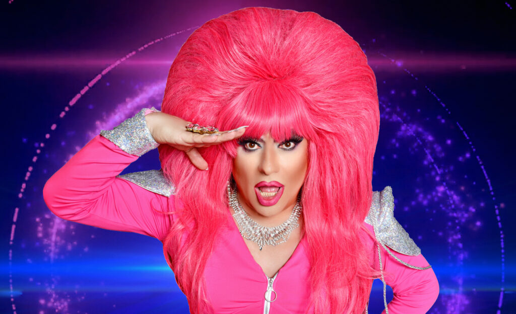 Castro gathers around the jumbotrons to say goodbye to Heklina on Tue ...