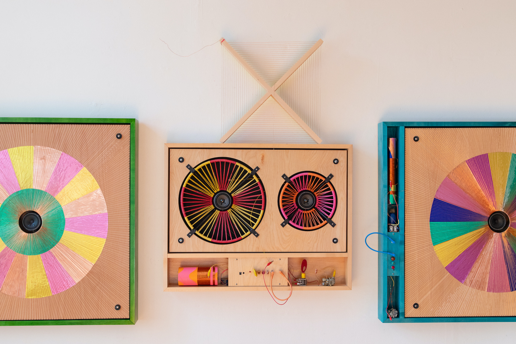 A view of 'Bay Area Now 9': Protective orishas, booming speakers, and ...