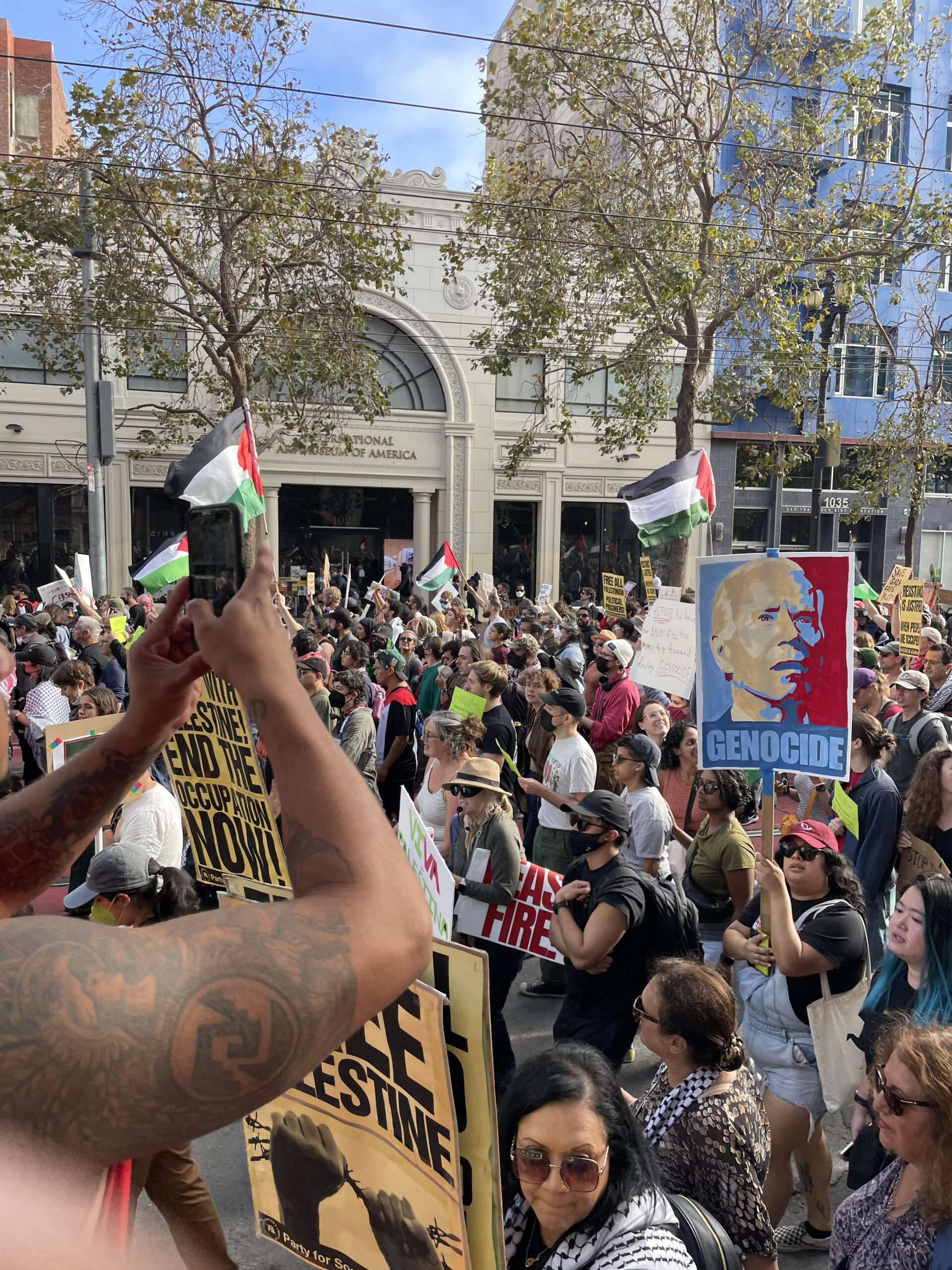 SF march draws tens of thousands in solidarity with people in Palestine ...