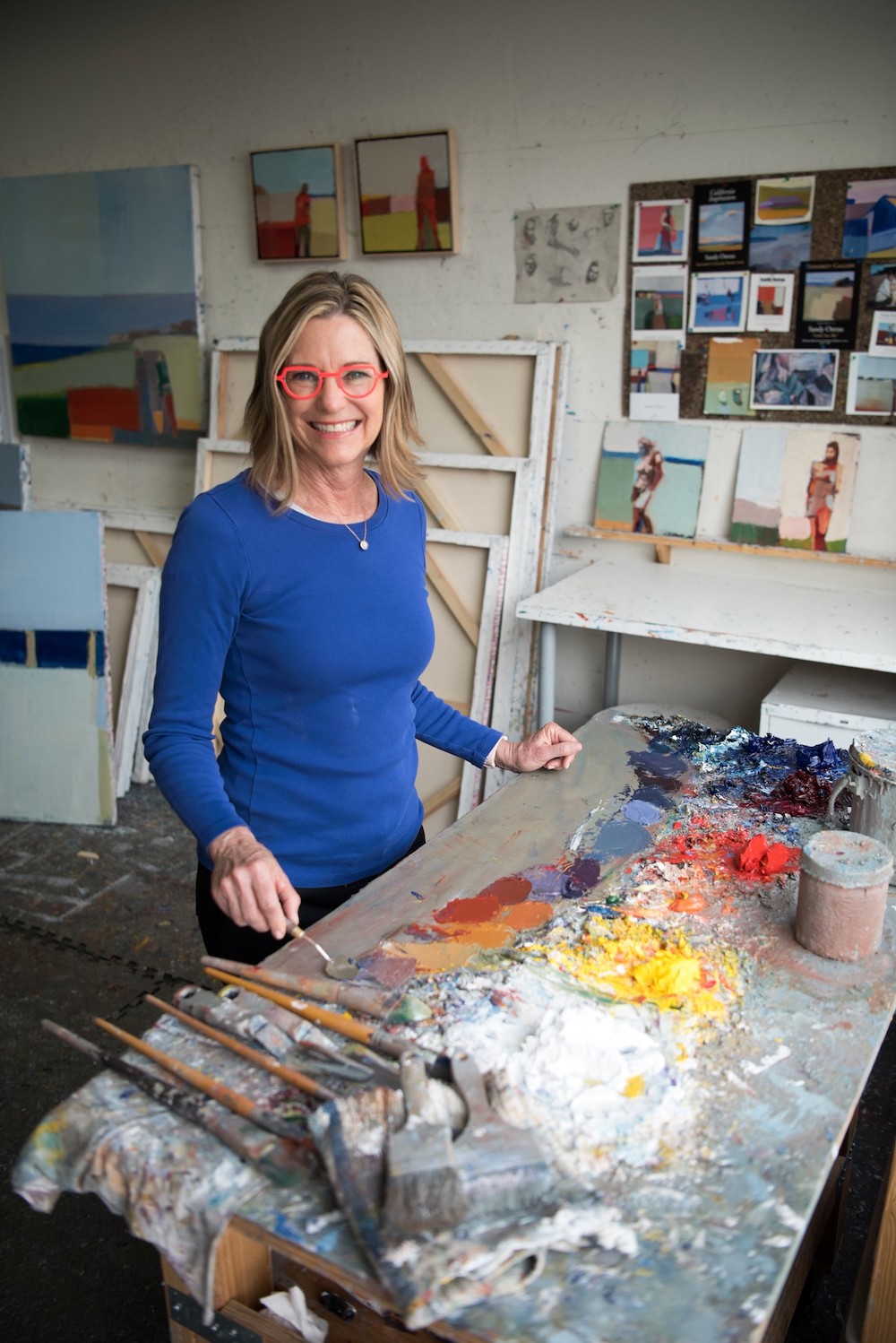 Sandy Ostrau wants viewers to 'feel their place' in her luminous ...