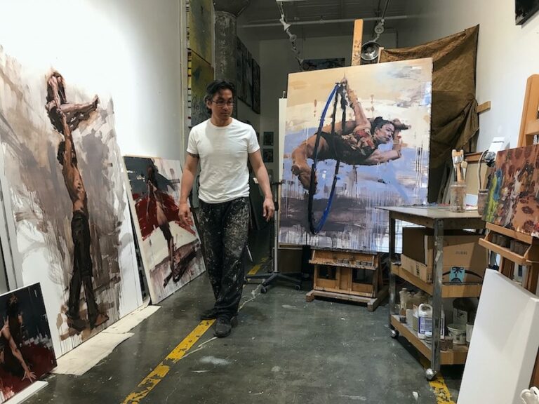 'Holding onto a vision': Calvin Lai paints the energy of recognition ...