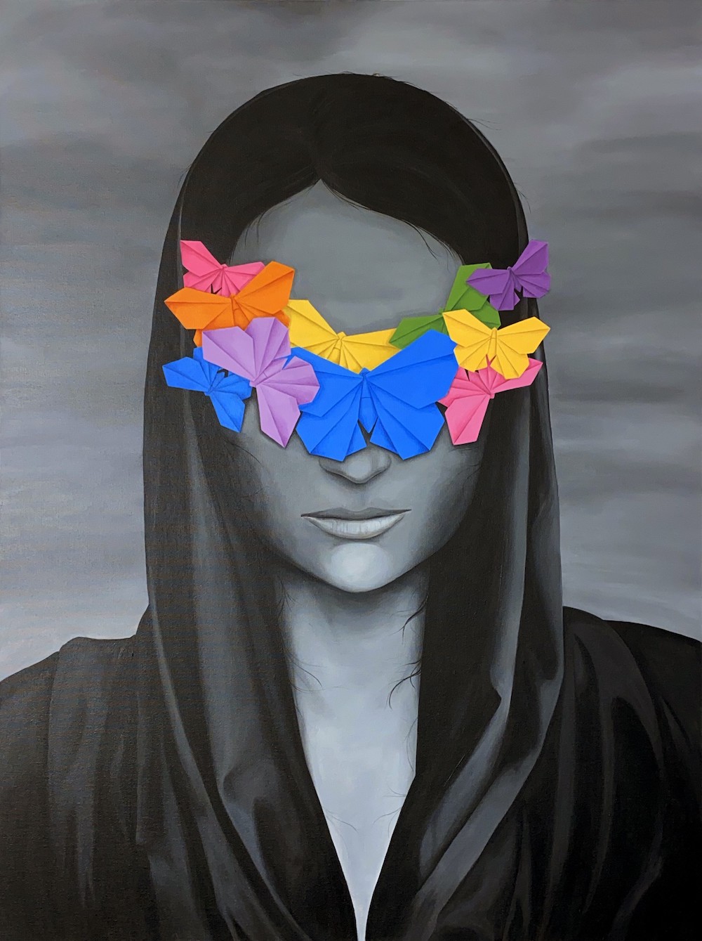 Tehran-born artist Sameh Khalatbari strings resistance into every work - 48 hills