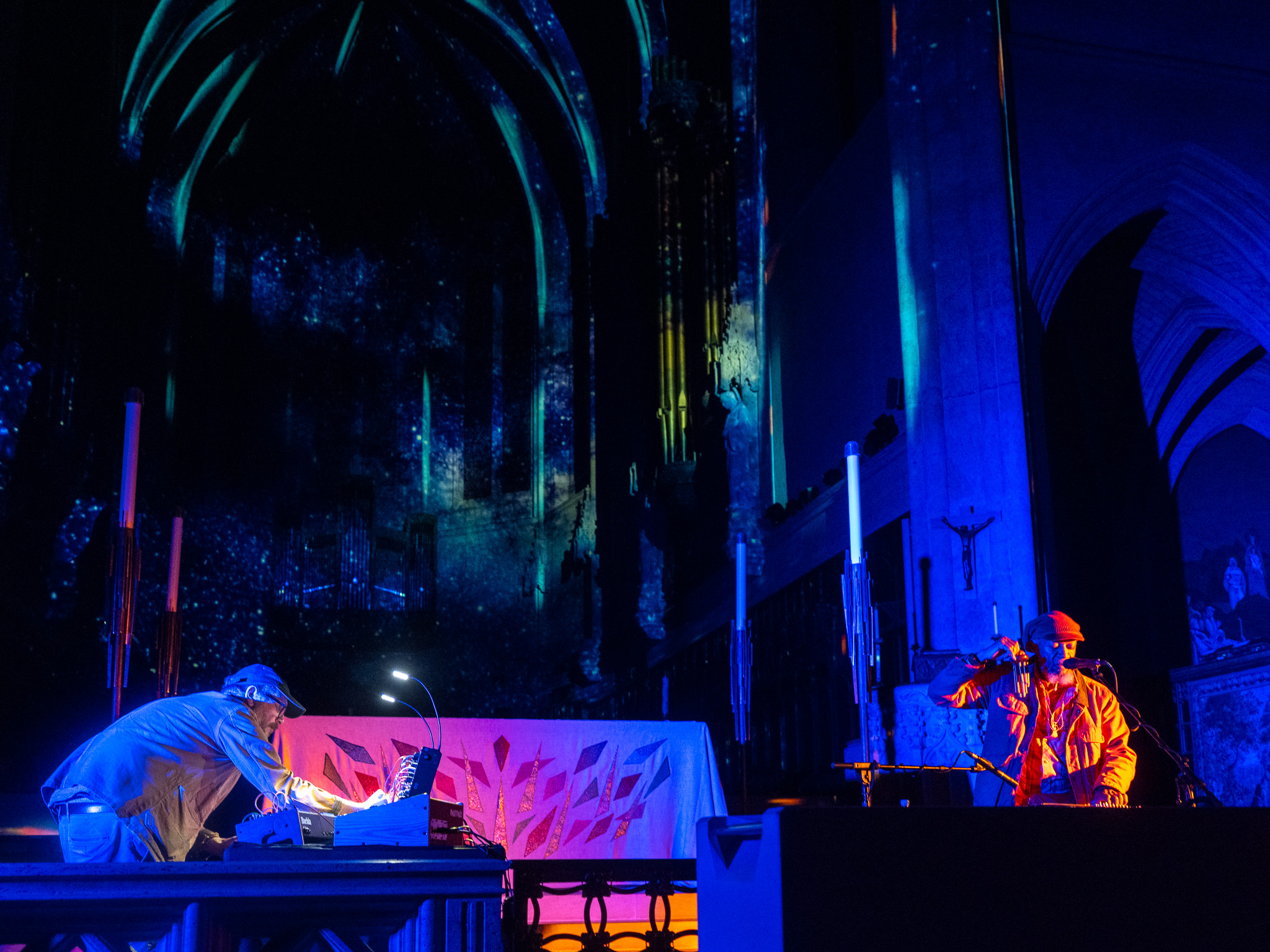 Review: Laraaji and Prekop emerged from phaser clouds at Grace ...