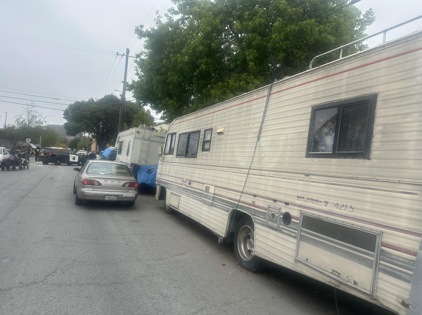 The violence of towing homes - 48 hills