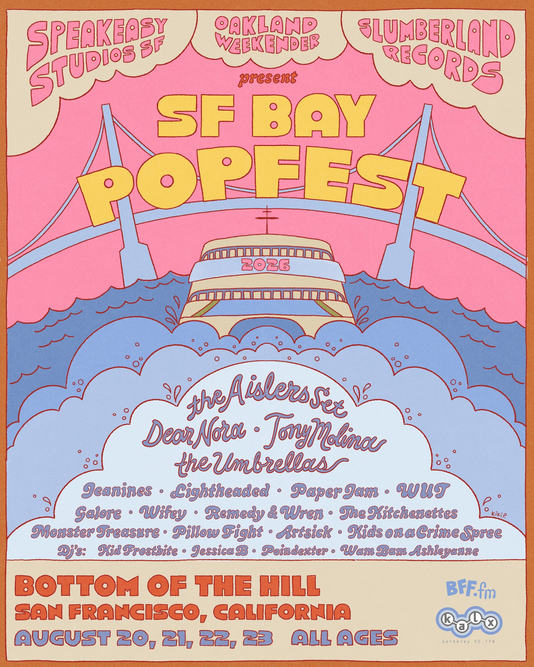 Under the Stars: Stoked for Stern Grove and SF Bay Popfest lineups ...