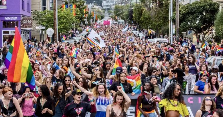 Dyke March rally shrinks—but still roars - 48 hills